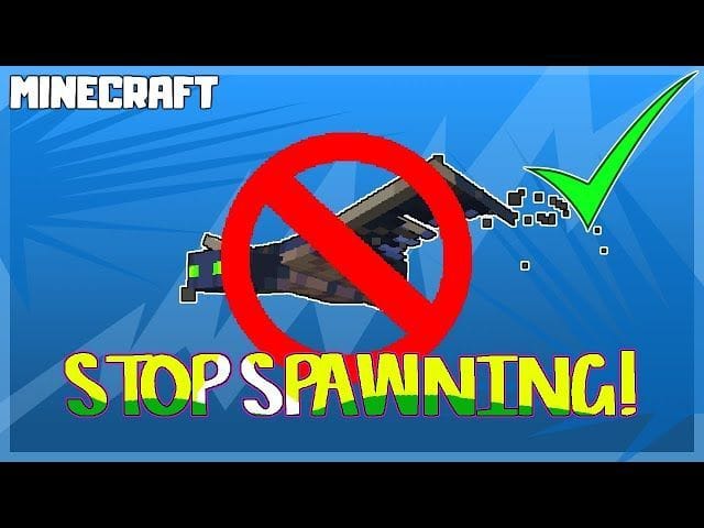 Is there a way to effectively prevent phantoms from spawning ?: how to stop phantoms spawning ...