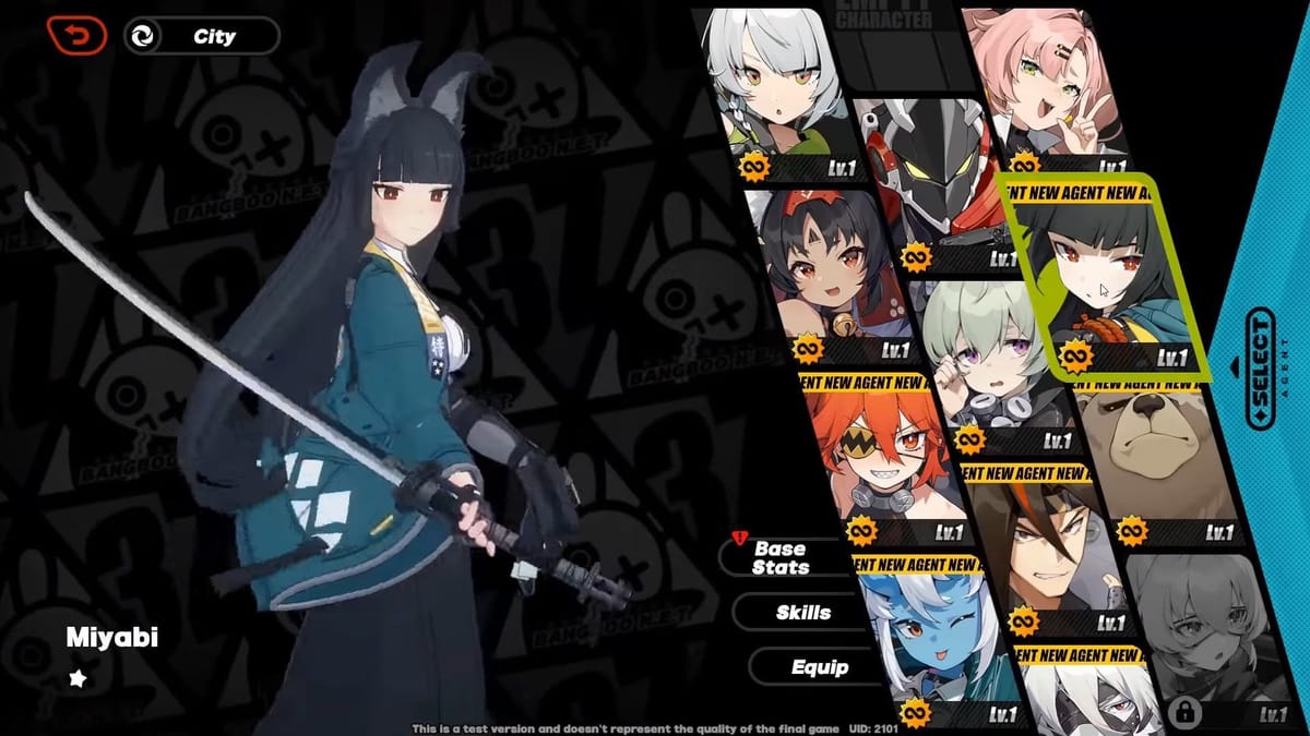 List of all playable characters in Zenless Zone Zero