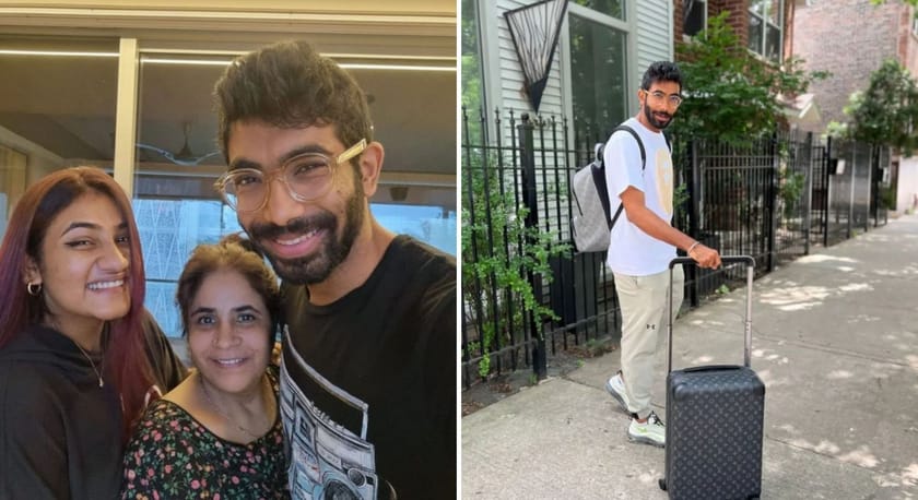 “No place like home”- Jasprit Bumrah makes most of his time with family ...