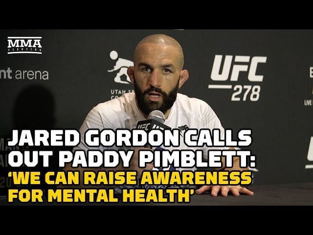 Who is Jared Gordon, the UFC fighter who recently called out Paddy ...