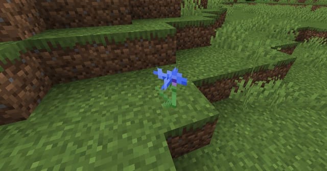 Cornflower in Minecraft