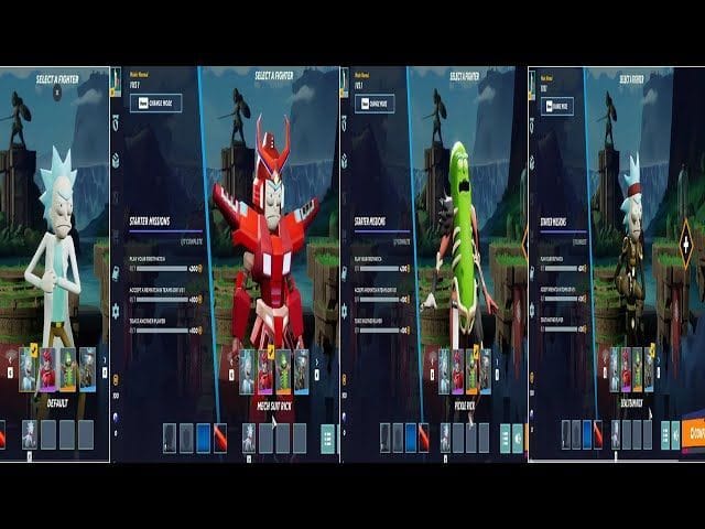 MultiVersus player reportedly spots Pickle Rick skin before character ...