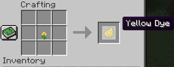 Dandelion in Minecraft