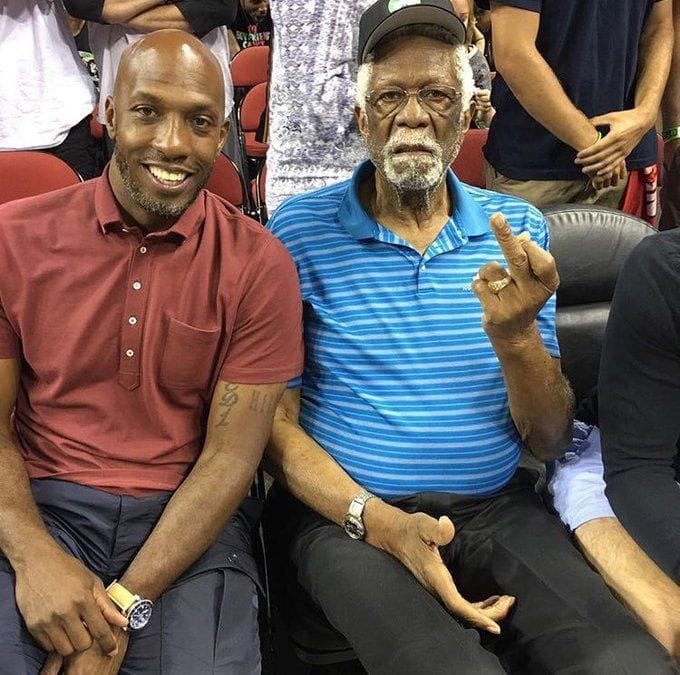 Video: Revisiting the time Bill Russell gave the middle finger to ...