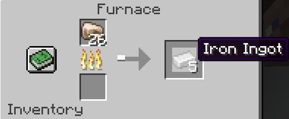 Raw Iron in Minecraft