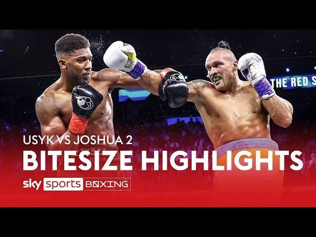 "He did very well" - Mikey Garcia reflects on Anthony Joshua SD loss to Usyk