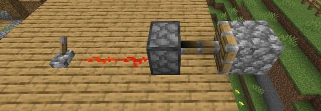 Piston in Minecraft