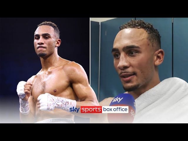 "Tried to look a bit too sexy" - Ben Whittaker reacts to second pro win ...