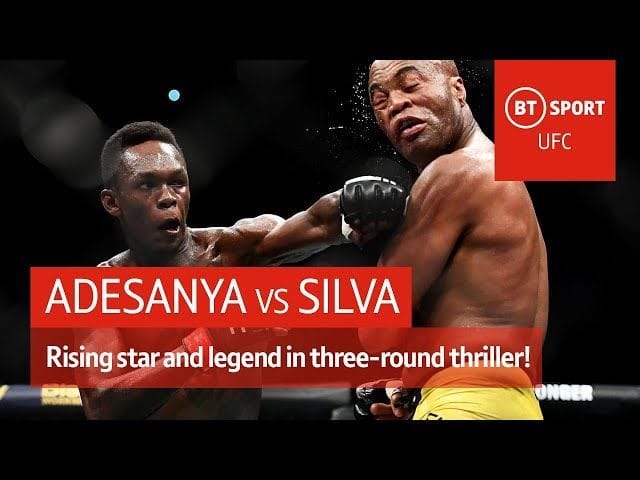Anderson Silva vs. Israel Adesanya: How many strikes did 'The Spider ...