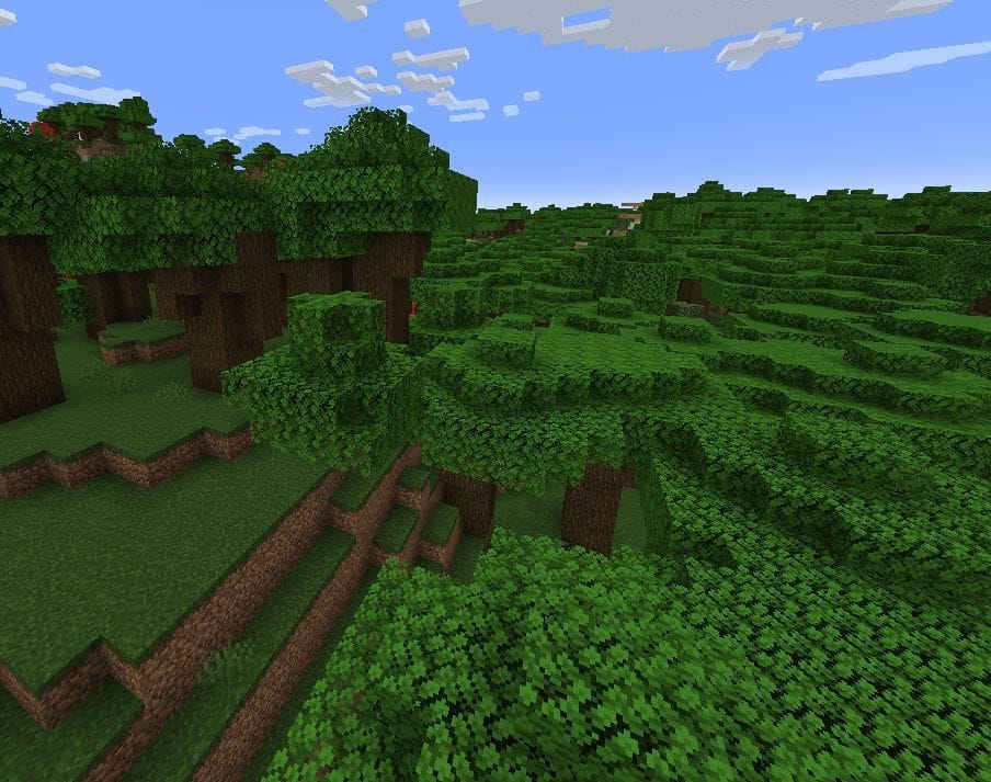 Dark Oak in Minecraft