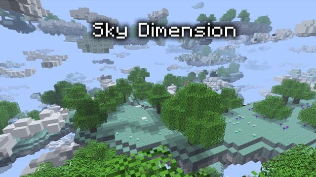 Sky Dimension in Minecraft