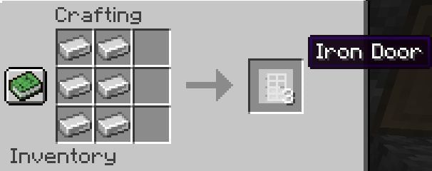 Iron Door in Minecraft