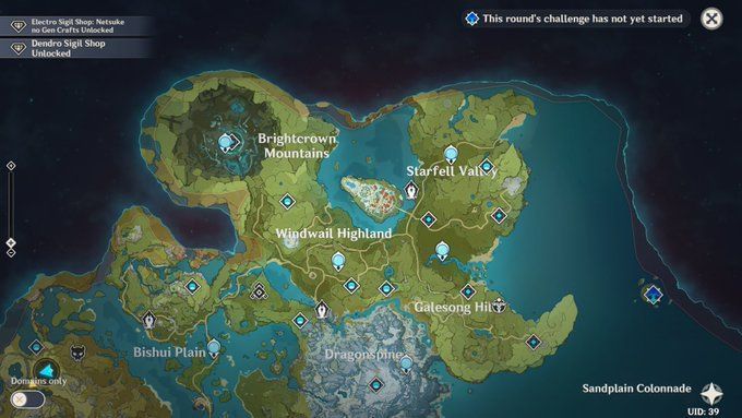 Genshin Impact 3.1 leaks: New Sumeru desert maps and region names