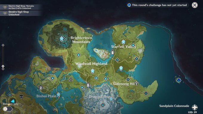 Genshin Impact 3.1 leaks: New Sumeru desert maps and region names