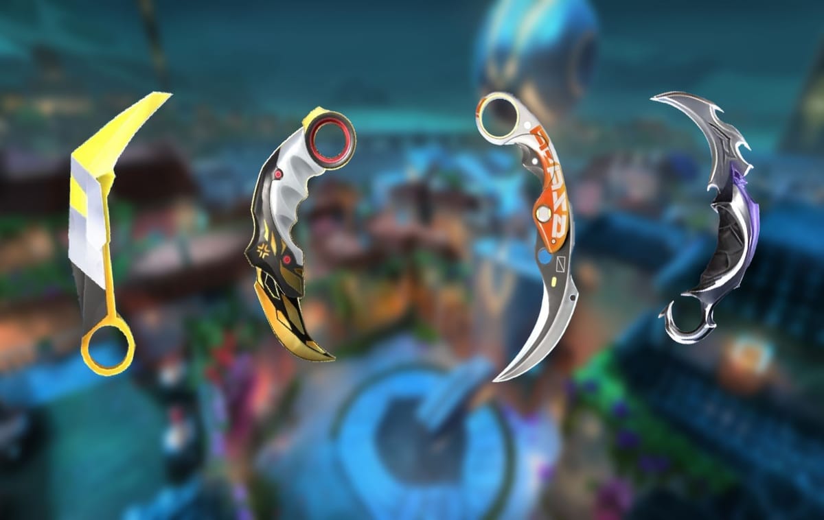 Ranking Karambit knives in Valorant from Champions to Reaver 2.0
