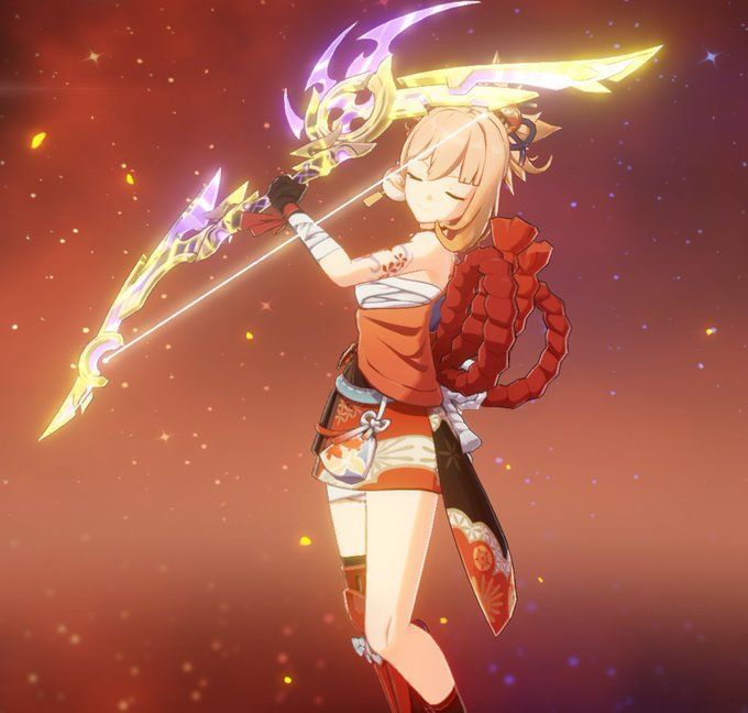 Best characters for Thundering Pulse and Summit Shaper in Genshin Impact