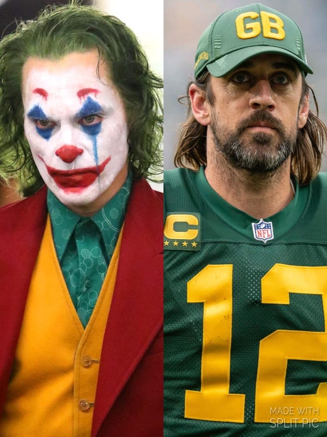 Aaron Rodgers lauds Joaquin Phoenix's acting skills in "The Joker"