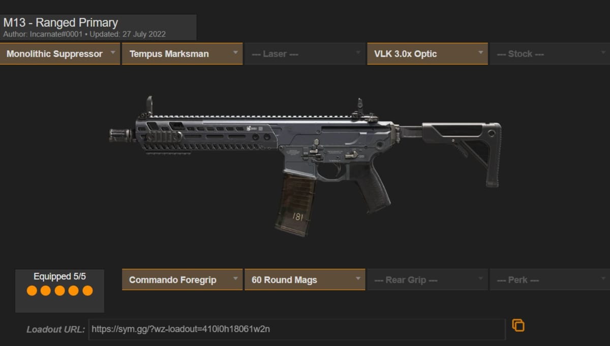 Warzone Season 4 Reloaded : The best loadout for the BOCW MP5