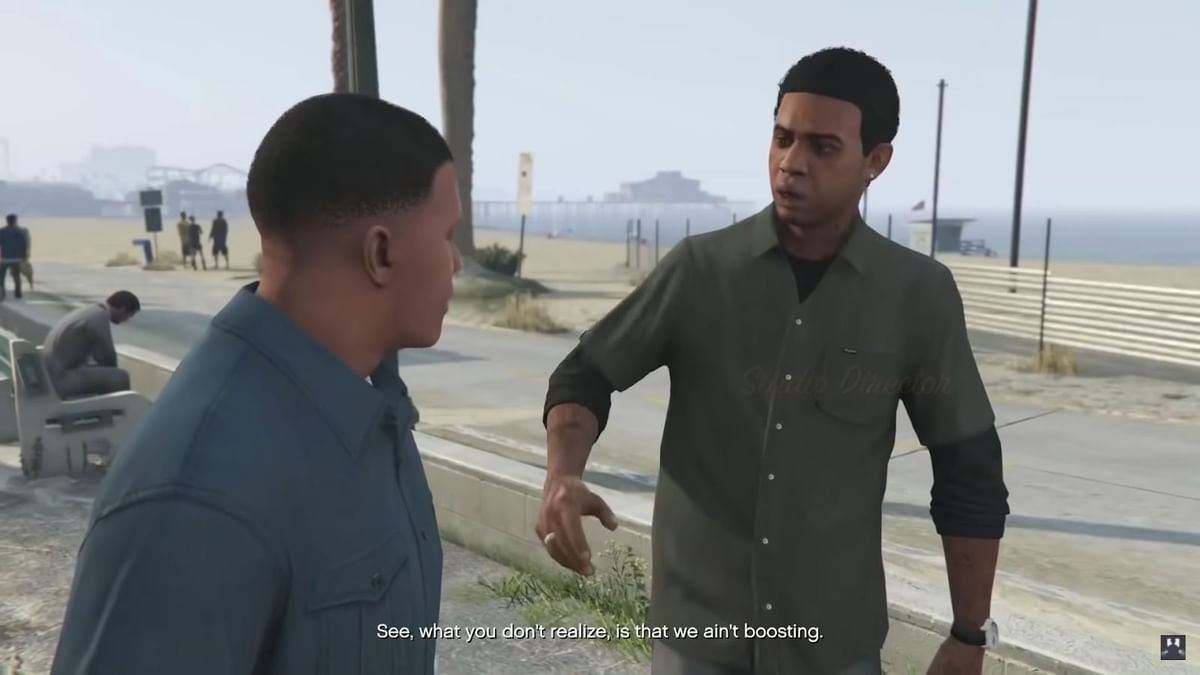 Lamar Davis in GTA 5