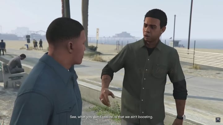 Lamar Davis in GTA 5