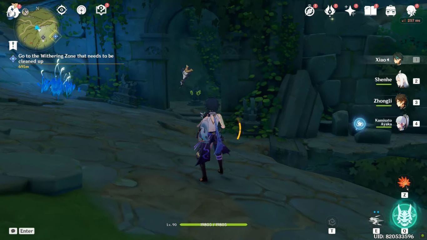 Go to the Fane of Ashvattha: Genshin Impact quest and puzzle guide