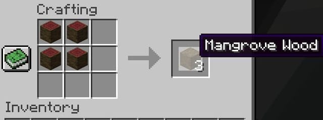 Mangrove Wood‌ in Minecraft