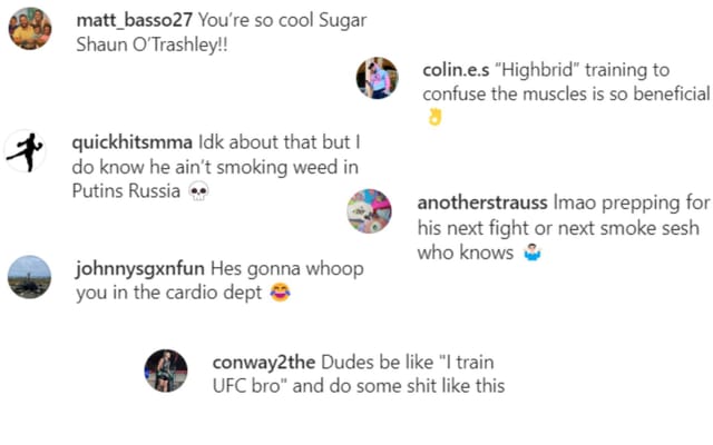 "You’re so cool Sugar Shaun O’Trashley!!" - Fans react to Sean O'Malley ...