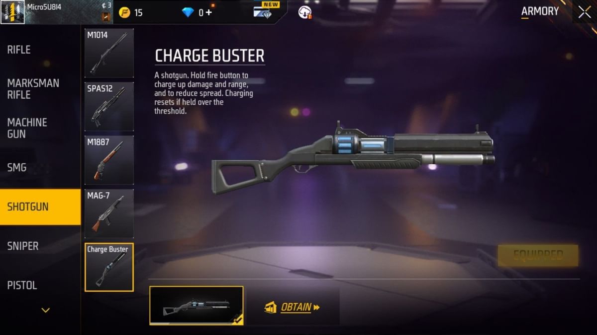 5 best Free Fire MAX gun combinations for more kills in short range