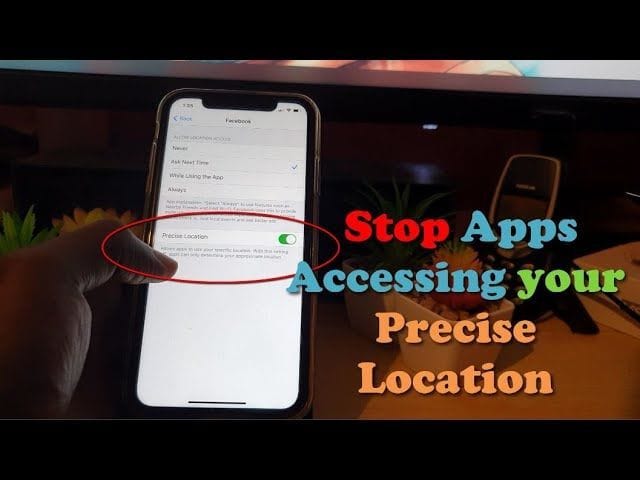 How to disable Precise Location on iPhone