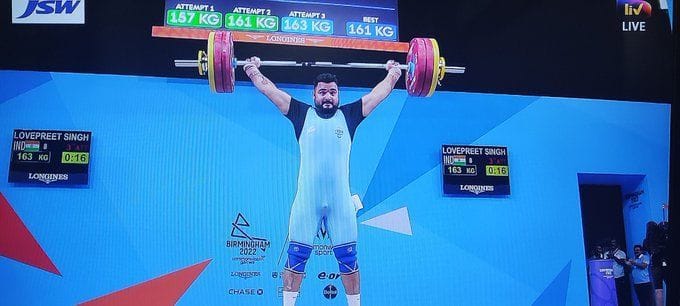 CWG 2022: Indian weightlifter Lovepreet Singh wins bronze medal in men ...