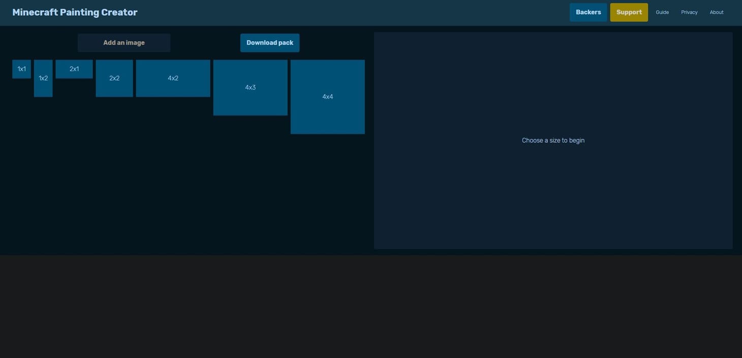 How to make custom paintings in Minecraft