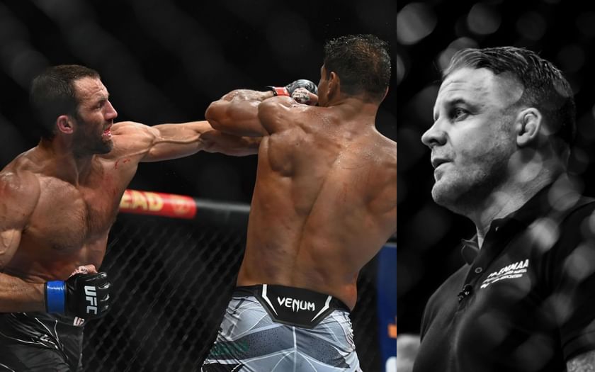 Referee Marc Goddard on Luke Rockhold vs Paulo Costa fight