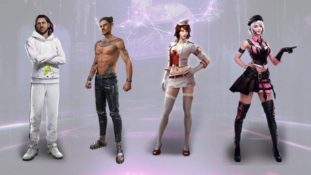 3 best Free Fire MAX character combinations