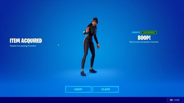 The Boop Fortnite emote has an 'aww' factor to it