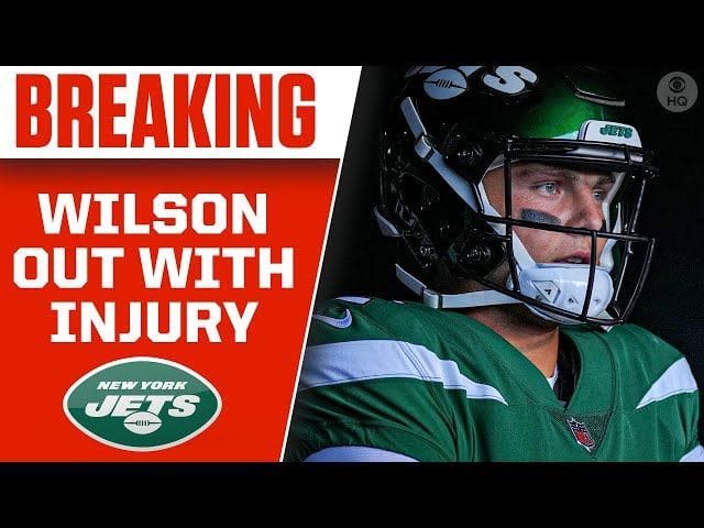 How long will Jets QB Zach Wilson be out after torn meniscus injury