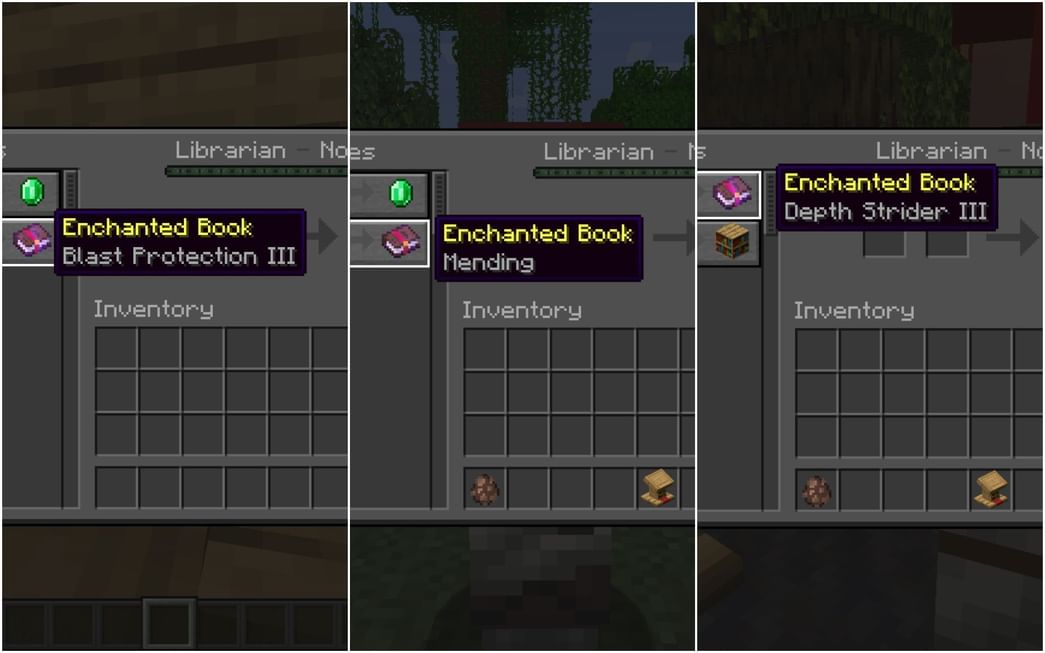 Minecraft Librarian Book Trades List: Which enchantments can librarian ...