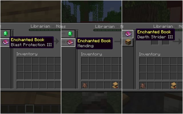 Minecraft Librarian Book Trades List: Which enchantments can librarian ...