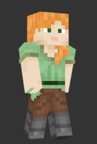 What are the changes in new Steve and Alex skins in Minecraft?