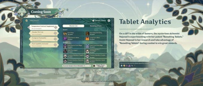 All 5 upcoming Sumeru events in Genshin Impact 3.0