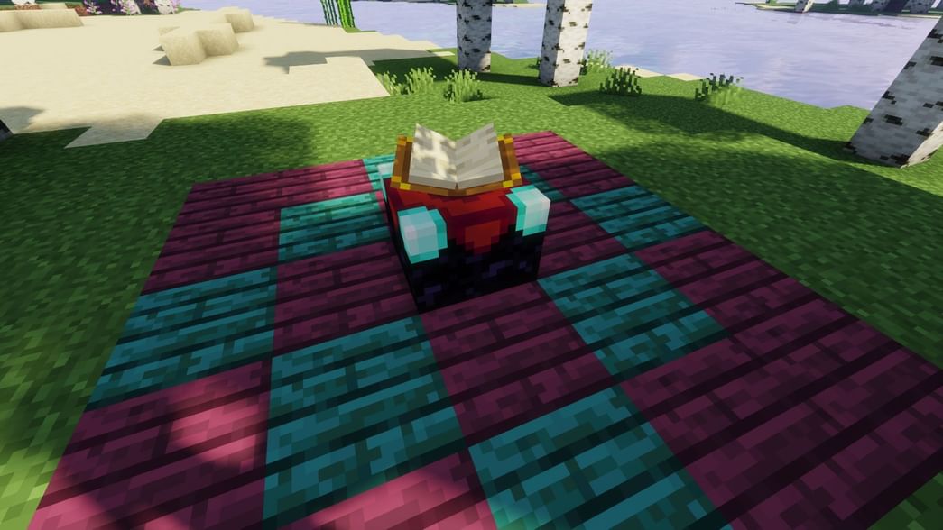 Minecraft guide for setting up an enchanting area