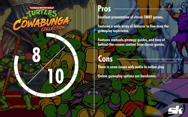 Teenage Mutant Ninja Turtles: The Cowabunga Collection review — A fun ...