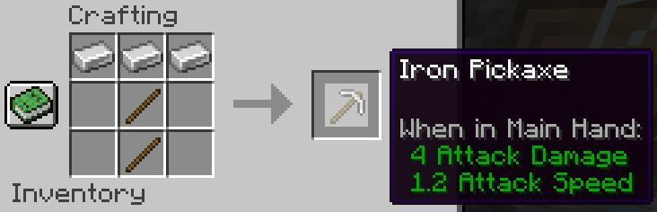 Iron in Minecraft