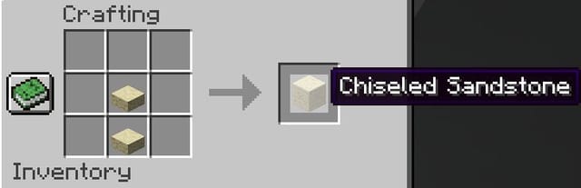 Sandstone Slab in Minecraft