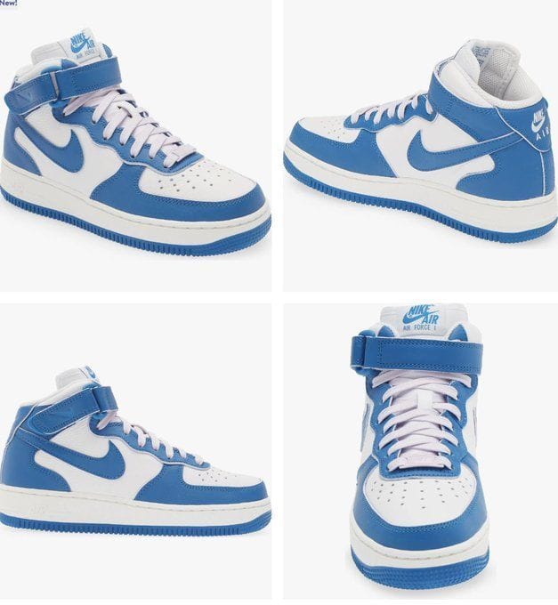 Where to buy Nike Air Force 1 Mid “Military Blue” shoes? Price, release ...