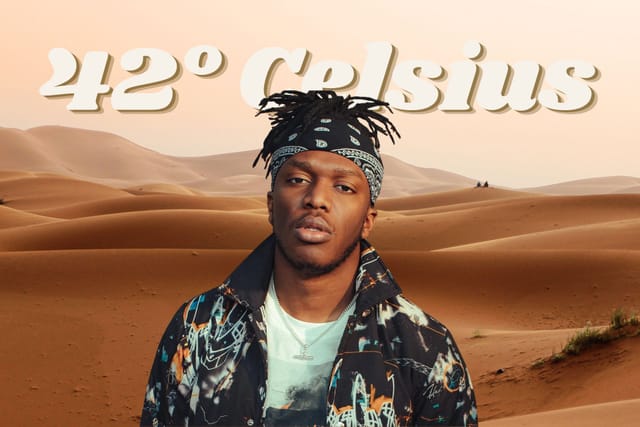 KSI loses cool after Sidemen's car breaks down in desert
