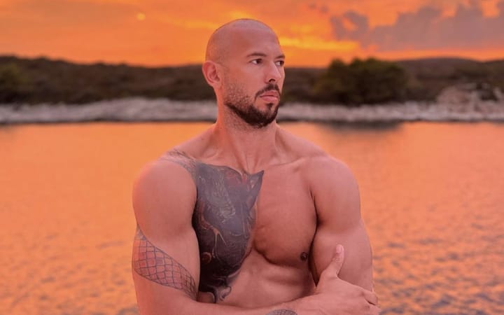 How did Andrew Tate earn the nickname 'Cobra'?