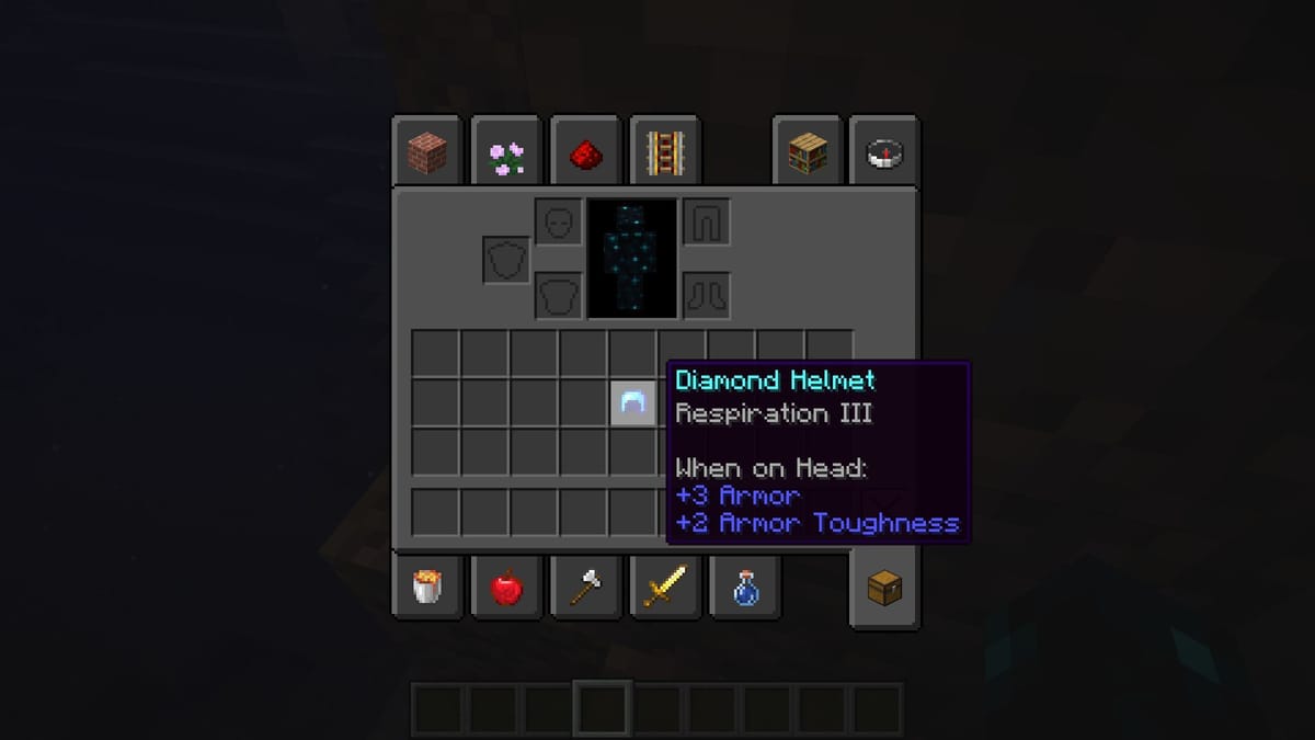 What does respiration enchantment do in Minecraft 1.19 update?