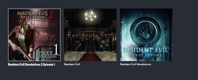 Resident Evil Decades of Horror Humble Bundle: Included games & tiers ...