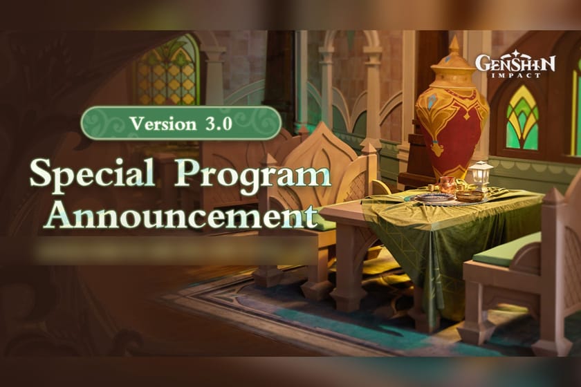 Genshin Impact 3.0 livestream date and time officially announced