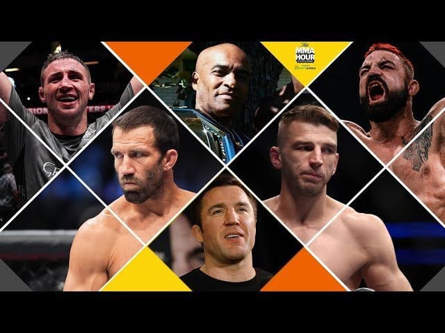 Luke Rockhold shares advice with younger fighters